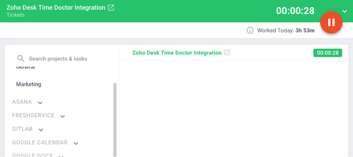 Zoho Desk Time Tracking | Time Doctor